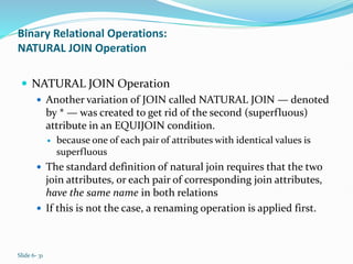 Relational Algebra.pptx for Module four | PPTX