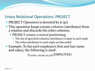 Relational Algebra.pptx for Module four | PPTX