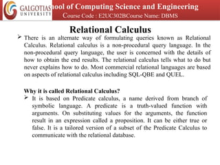 Relational Algebra.Pptxjejejjdjdh jsjsjd | PPT