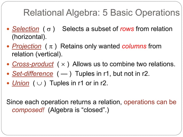 Relational_Algebra .ppt