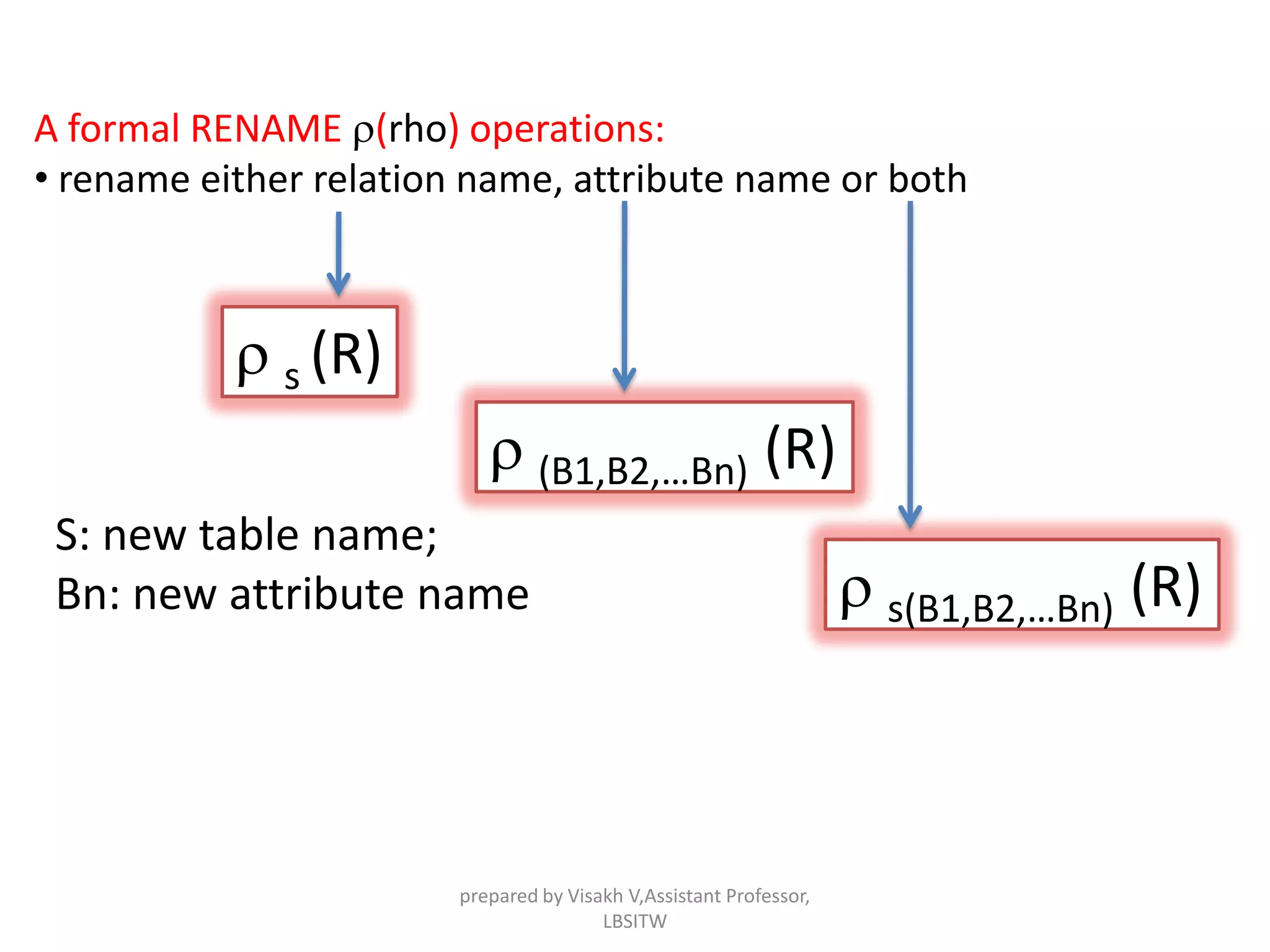 Relational algebra complete | PDF