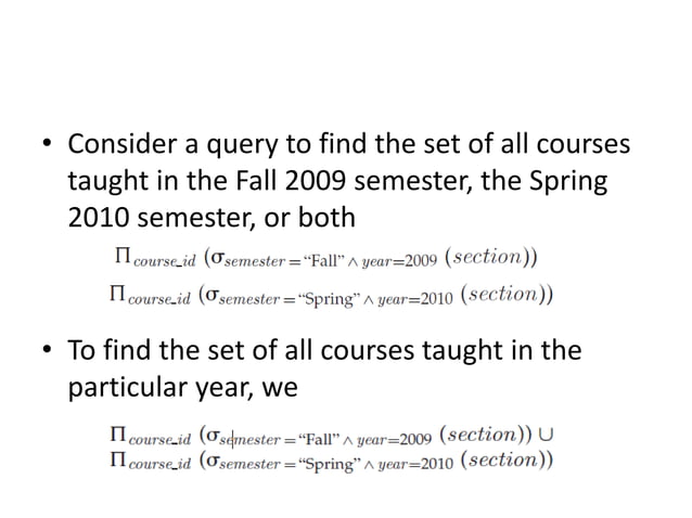 Relational Algebra In Dbms Pdf Databases Computer Software And Applications