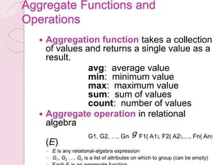 Relational algebra operations | PPT