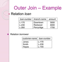 Relational algebra operations | PPT