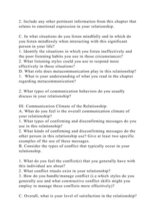 RELATIONAL ANALYSIS PAPERCOMM 130 Interpersonal Communication.docx