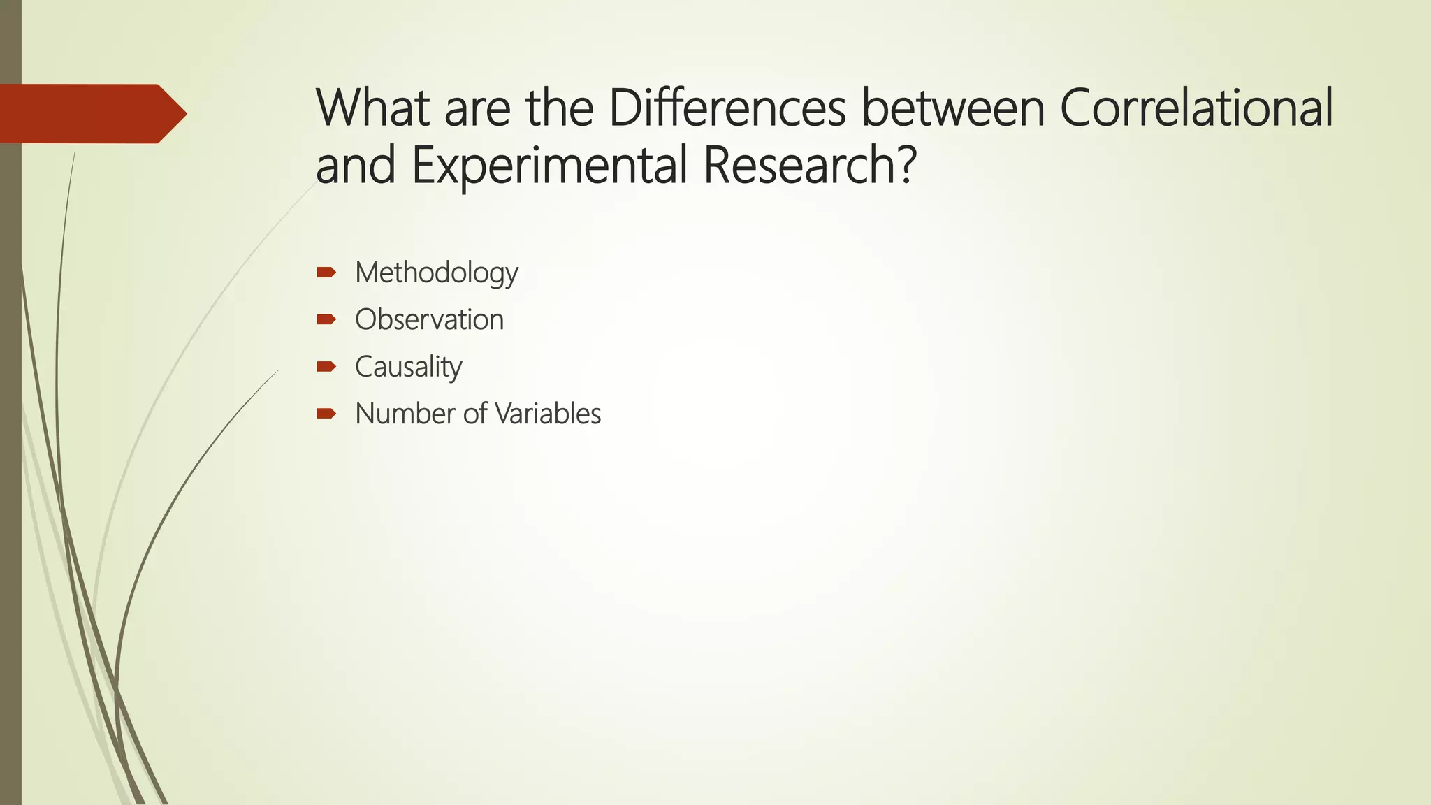 Relational and correlational research | PPTX