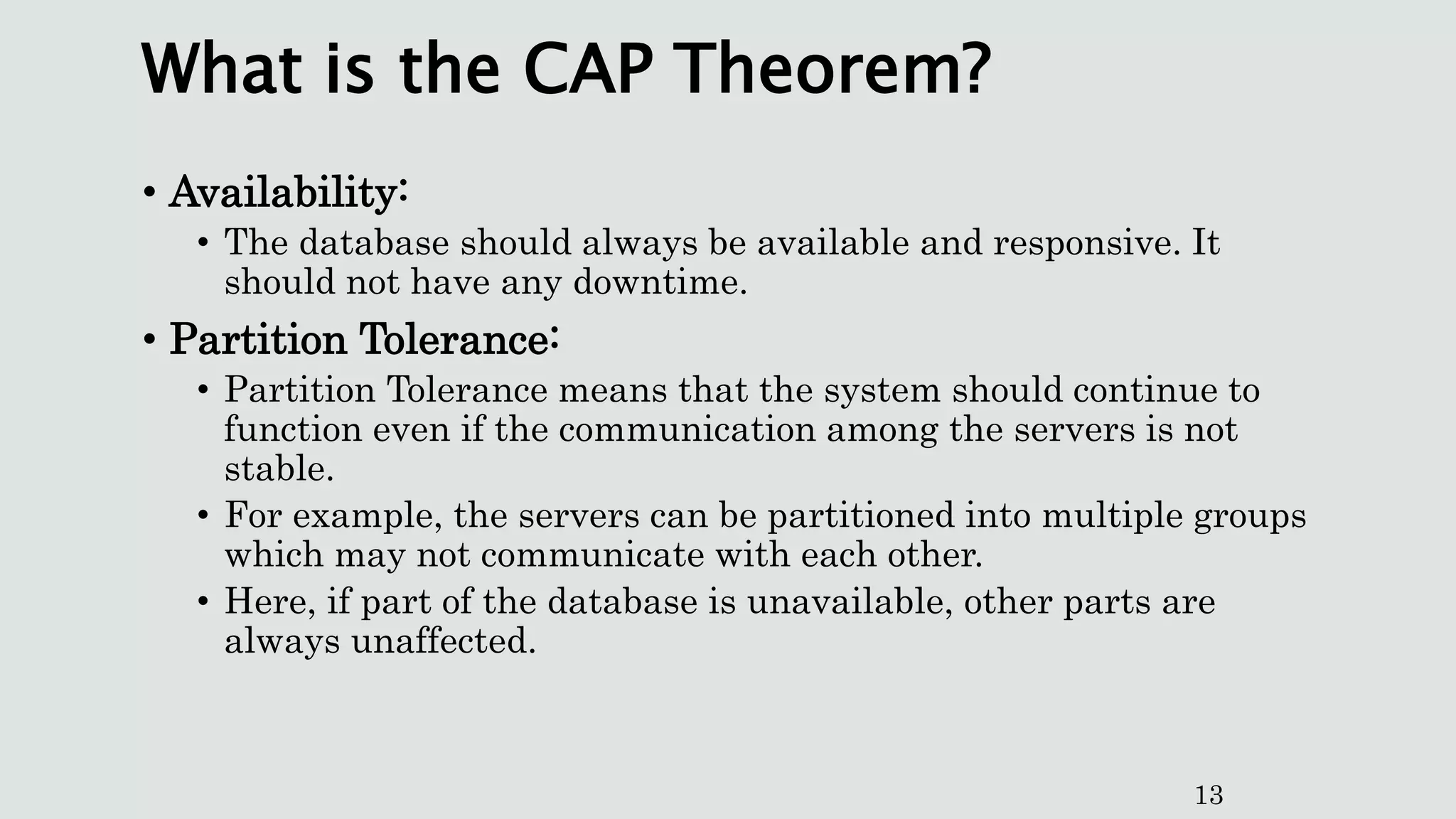 Relational and non relational database 7 | PPT
