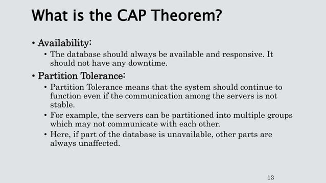 Relational and non relational database 7 | PPT