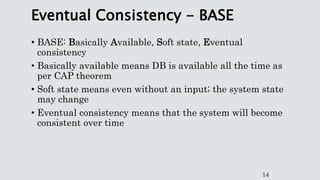 Relational and non relational database 7 | PPT