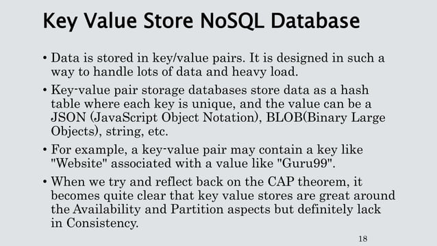Relational and non relational database 7 | PPT