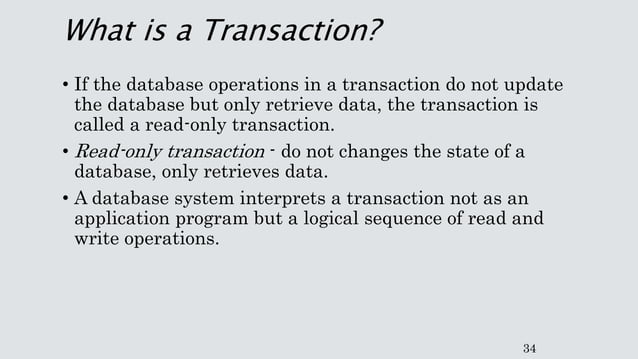 Relational and non relational database 7 | PPT