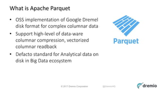 Using Apache Arrow, Calcite, and Parquet to Build a Relational Cache | PPT