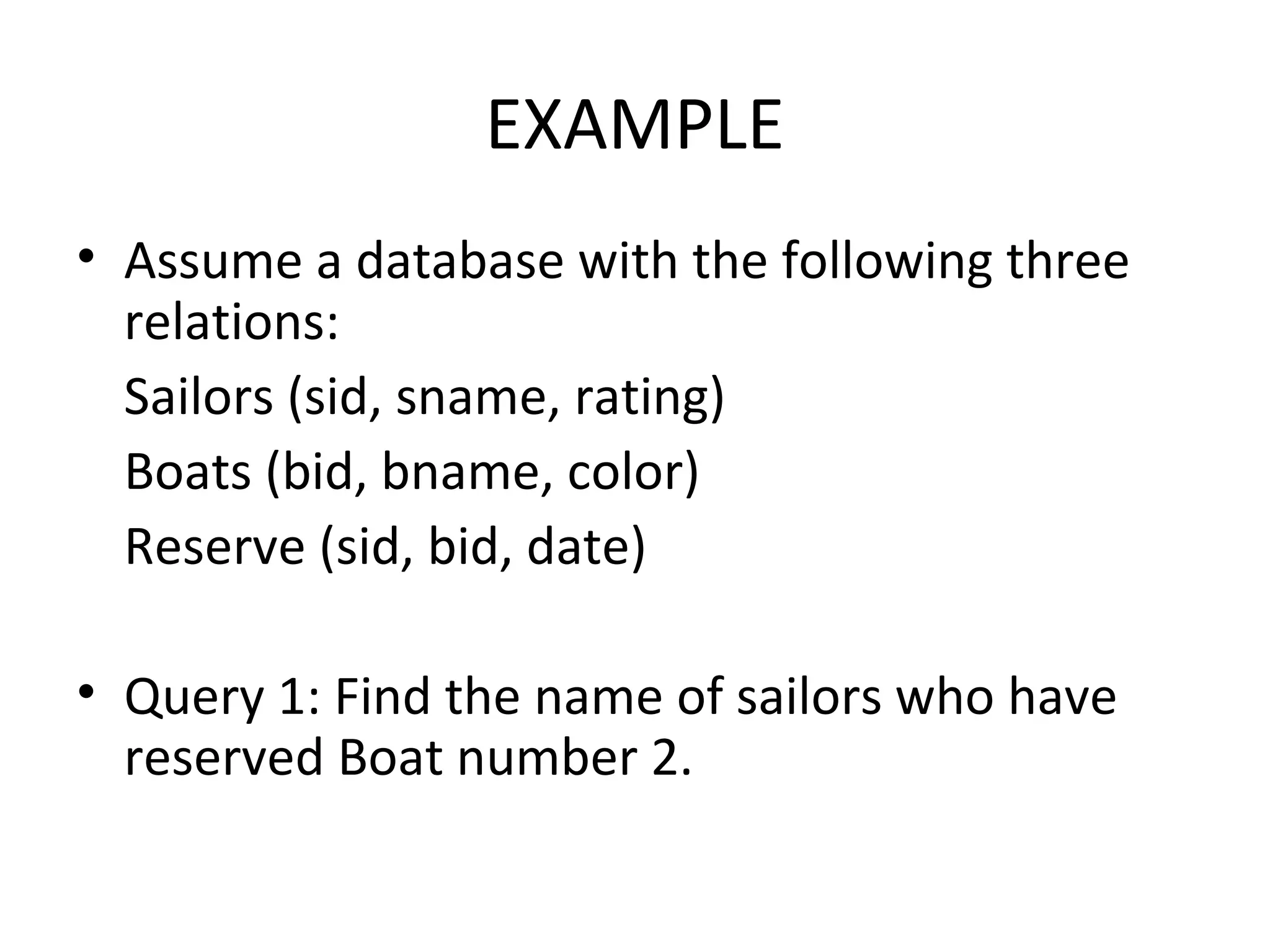 Relational Algebra | PPT | Databases | Computer Software and Applications