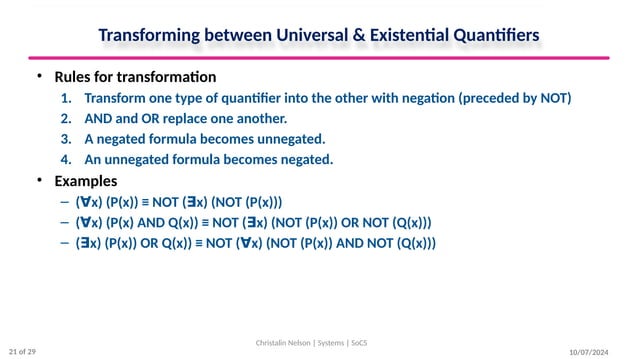 Relational Calculus In Database Management System Pptx