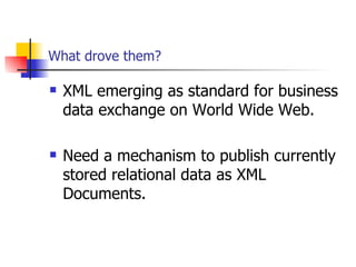 Relational data as_xml | PPT
