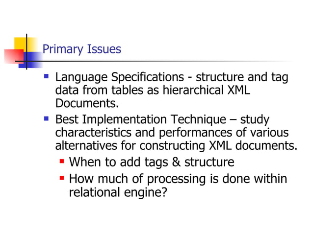 Relational data as_xml | PPT