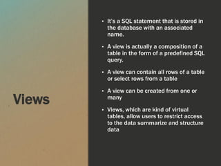 Relational database- Fundamentals | PDF