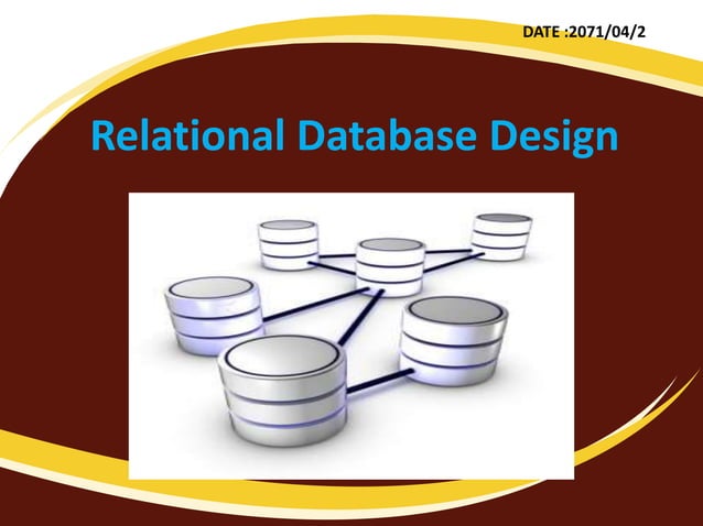 Relational database | PPTX