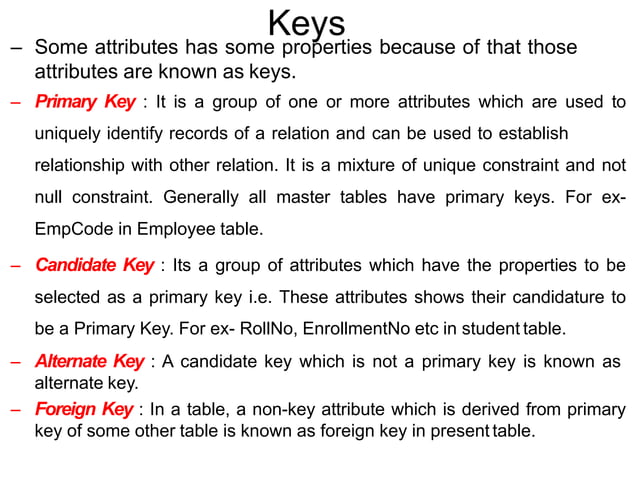 Relational Databasepptx Databases Computer Software And Applications