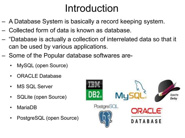 Relational Database.pptx | Databases | Computer Software and Applications