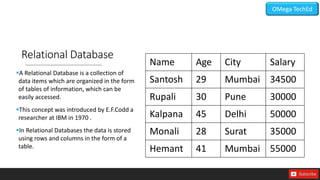 Relational database | PPTX