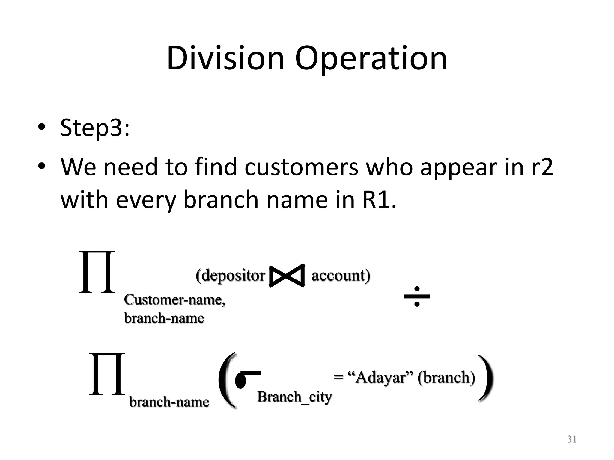 Relational Database and Relational Algebra | PDF | Databases | Computer Software and Applications
