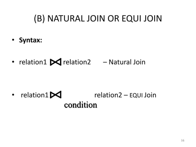 Relational Database and Relational Algebra | PDF | Databases | Computer Software and Applications