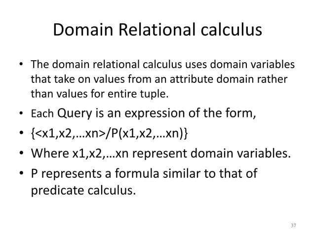 Relational Database and Relational Algebra | PDF | Databases | Computer Software and Applications