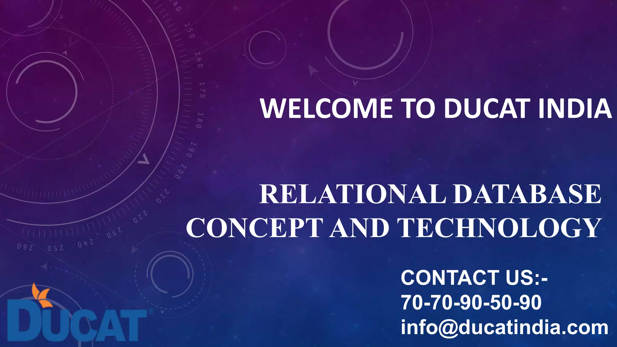 Relational database concept and technology | PPTX | Databases | Computer Software and Applications