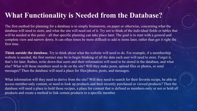 Relational database concept and technology | PPTX | Databases | Computer Software and Applications