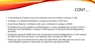 Relational database design | PPTX | Databases | Computer Software and Applications