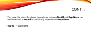 Relational database design | PPTX | Databases | Computer Software and Applications