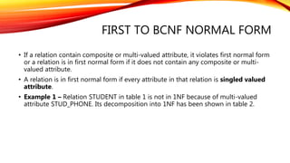 Relational database design | PPTX | Databases | Computer Software and Applications