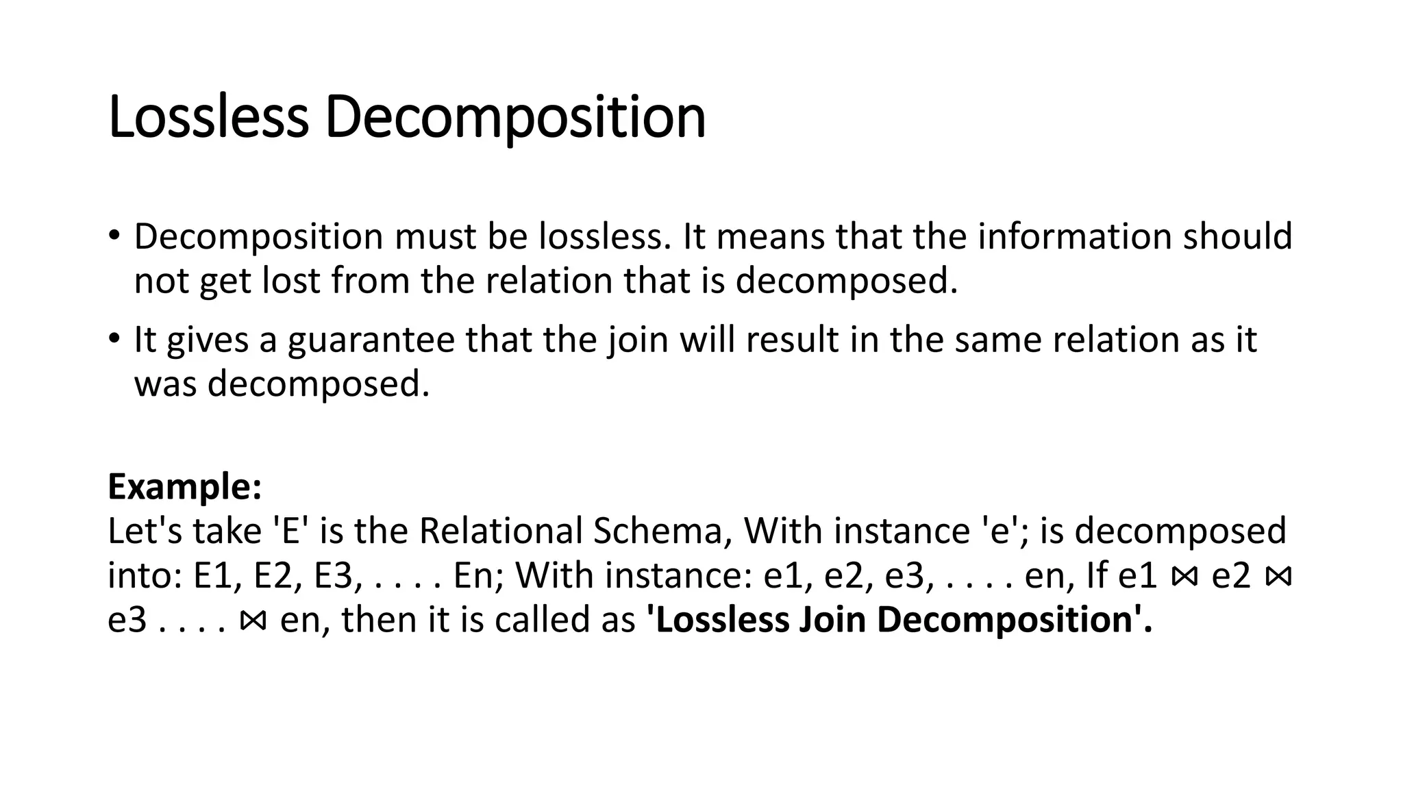 Relational Database design.pptx | Databases | Computer Software and Applications