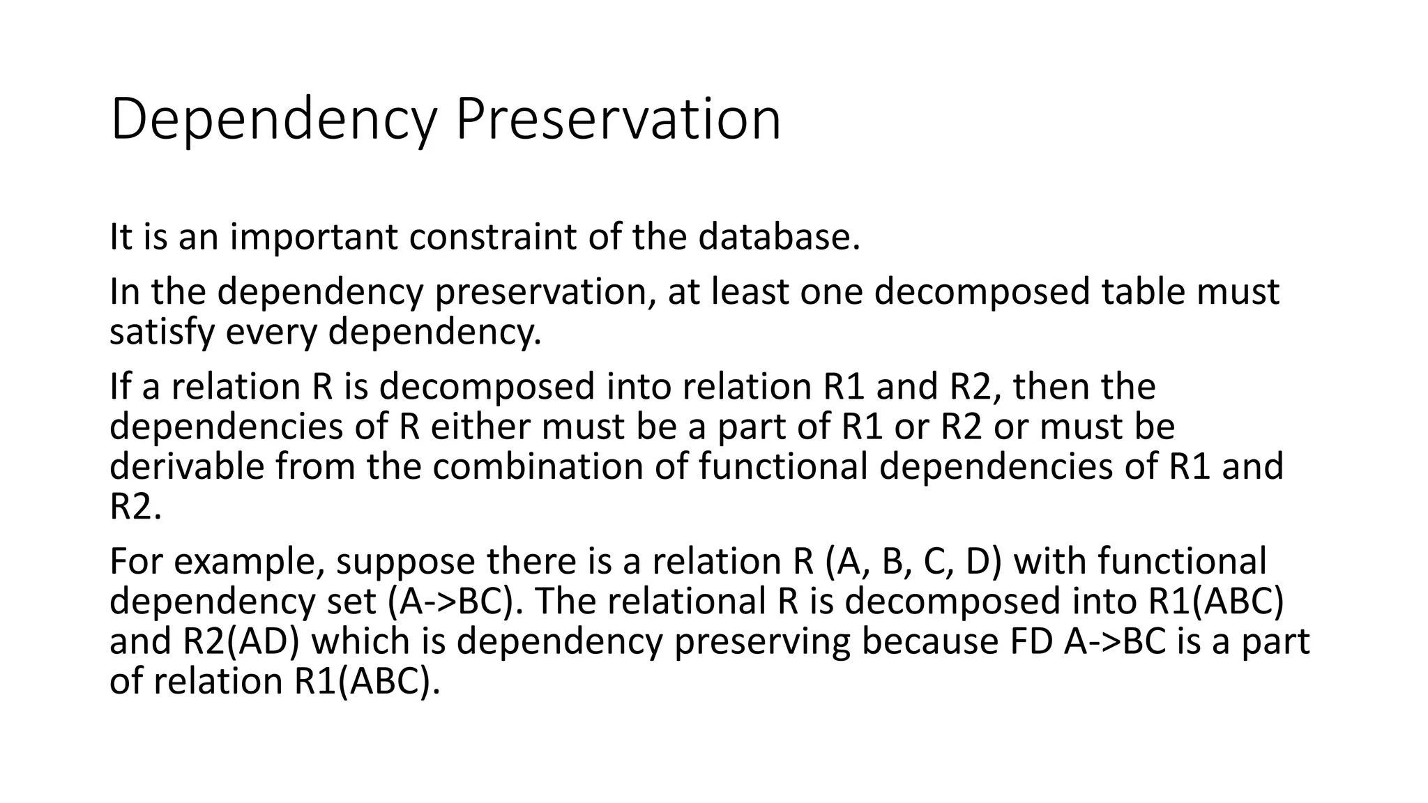 Relational Database Design Pptx