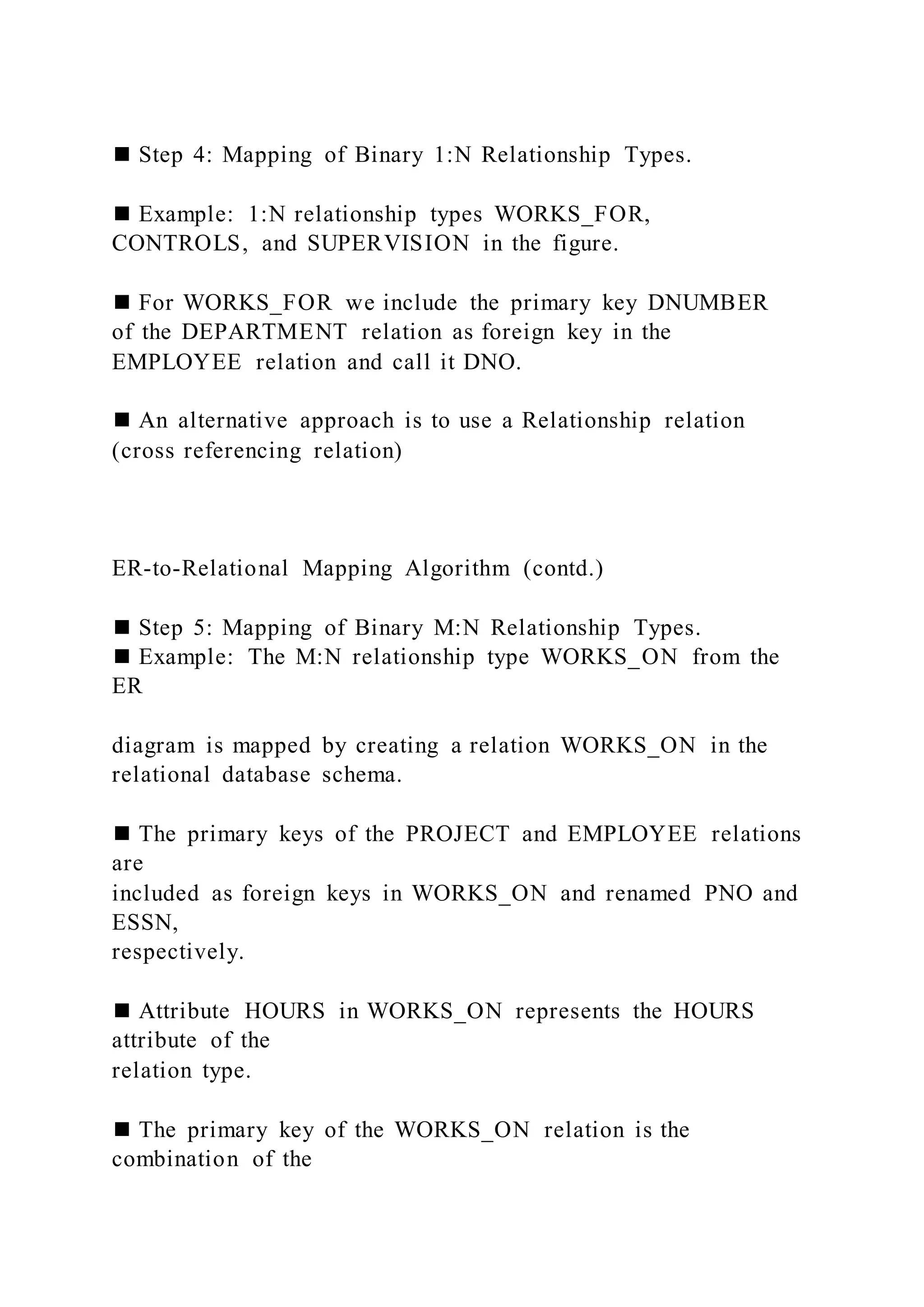 Relational Database Design By Er And Err To Relational Ma Pdf