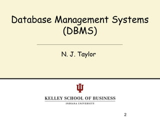 Relational database management system | PPT