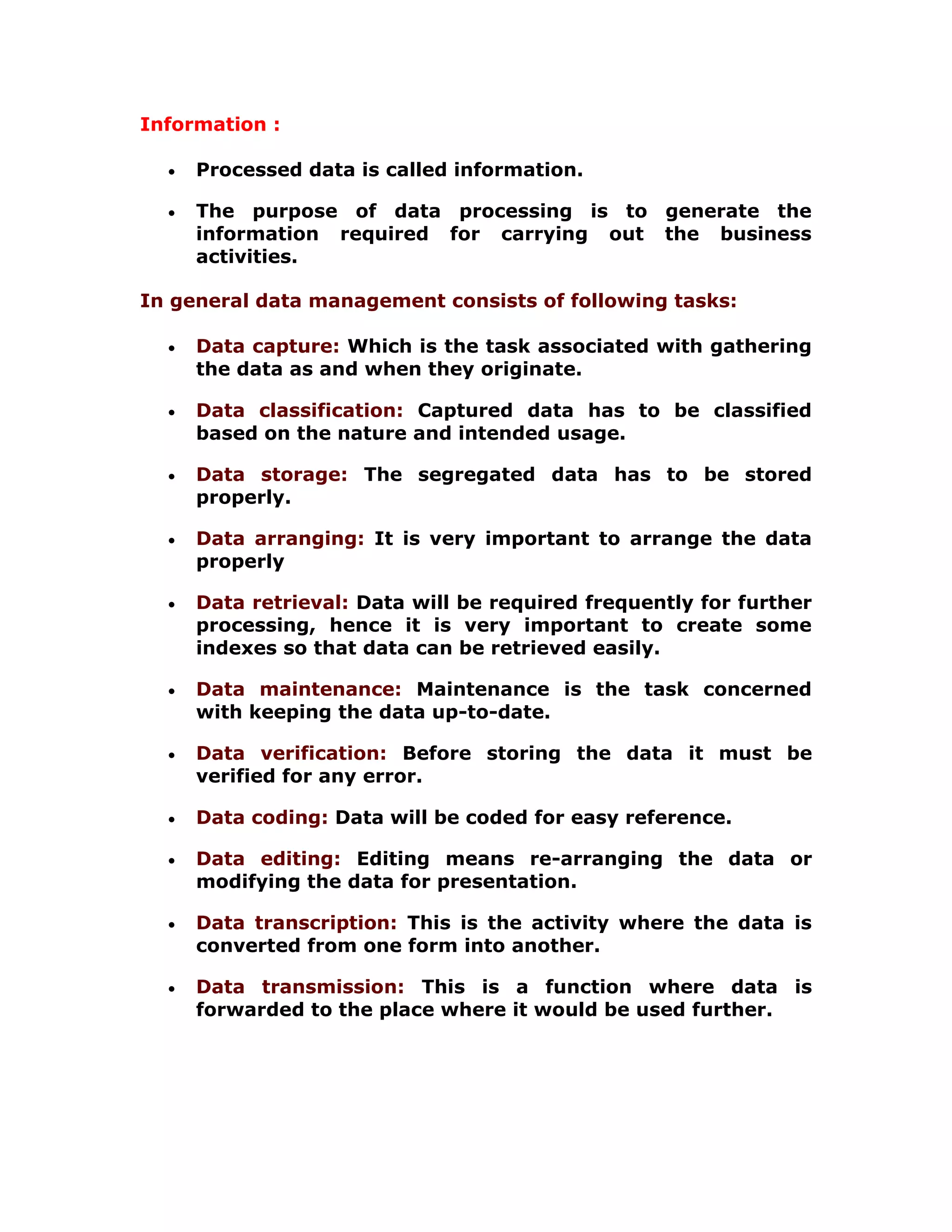 Relational data base management system (Unit 1) | PDF | Databases | Computer Software and ...