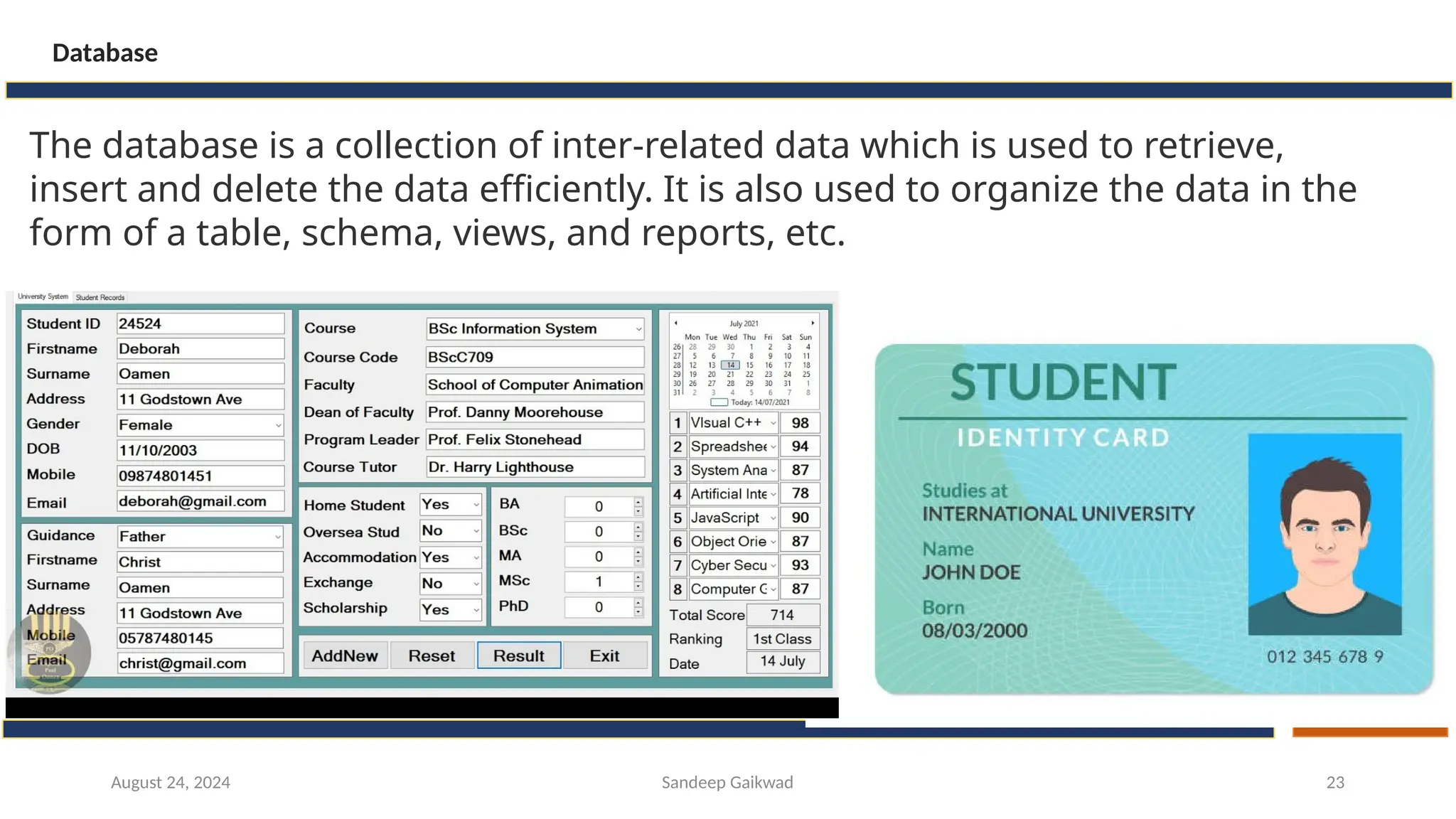 Relational Database Management System Pptx