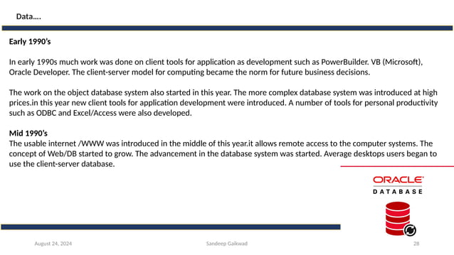 Relational Database Management System Pptx