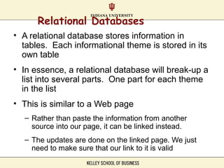 Relational database management system | PPT