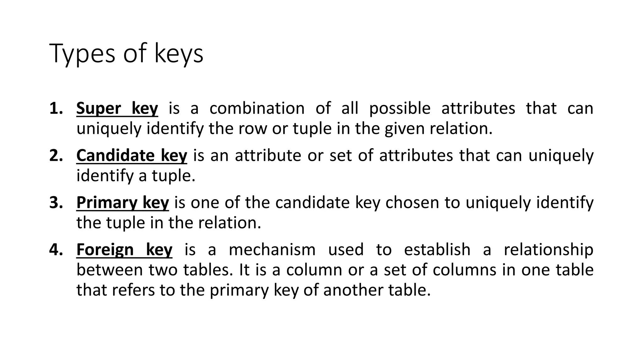 Relationaldatabasemodelpptx