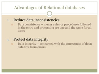 Relational database revised | PPTX | Databases | Computer Software and Applications