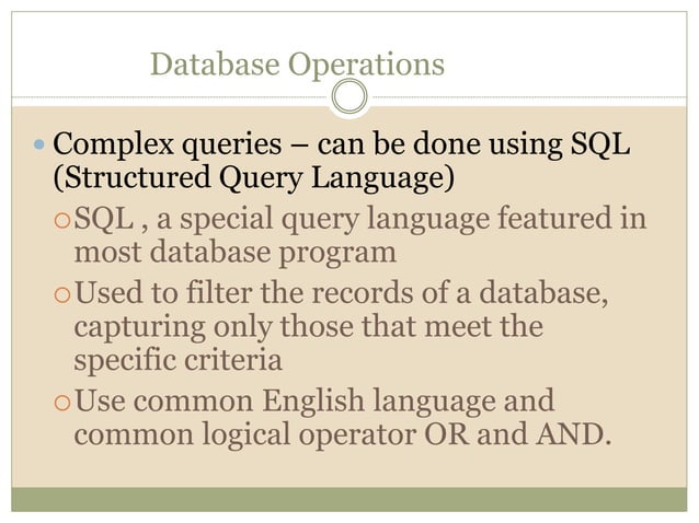 Relational database revised | PPTX | Databases | Computer Software and Applications