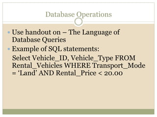 Relational database revised | PPTX | Databases | Computer Software and Applications