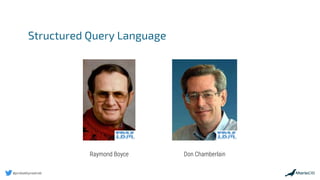 Relational Databases: Don't call it a comeback! | PPTX