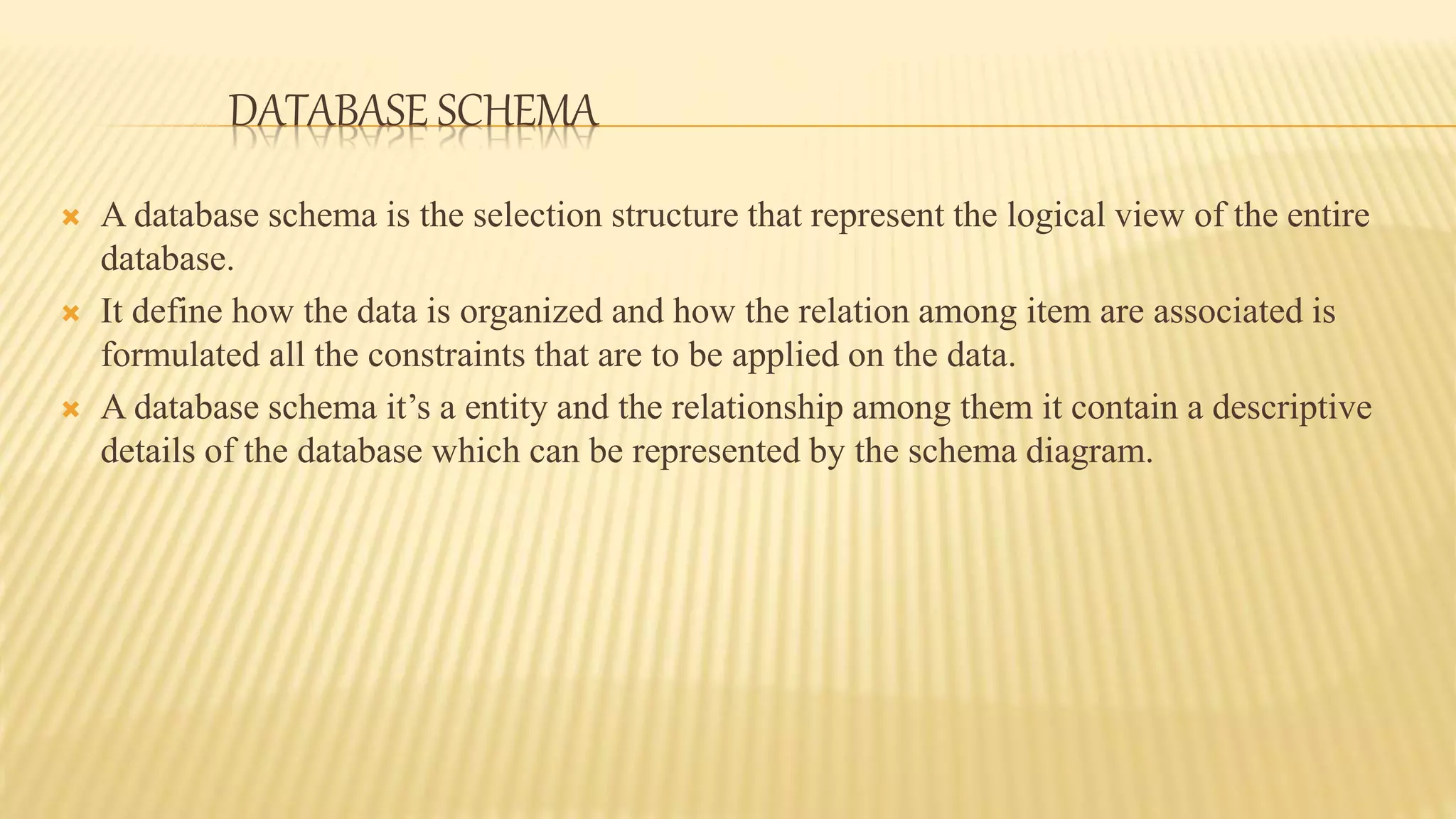 Relational Data Model Pptx Databases Computer Software And
