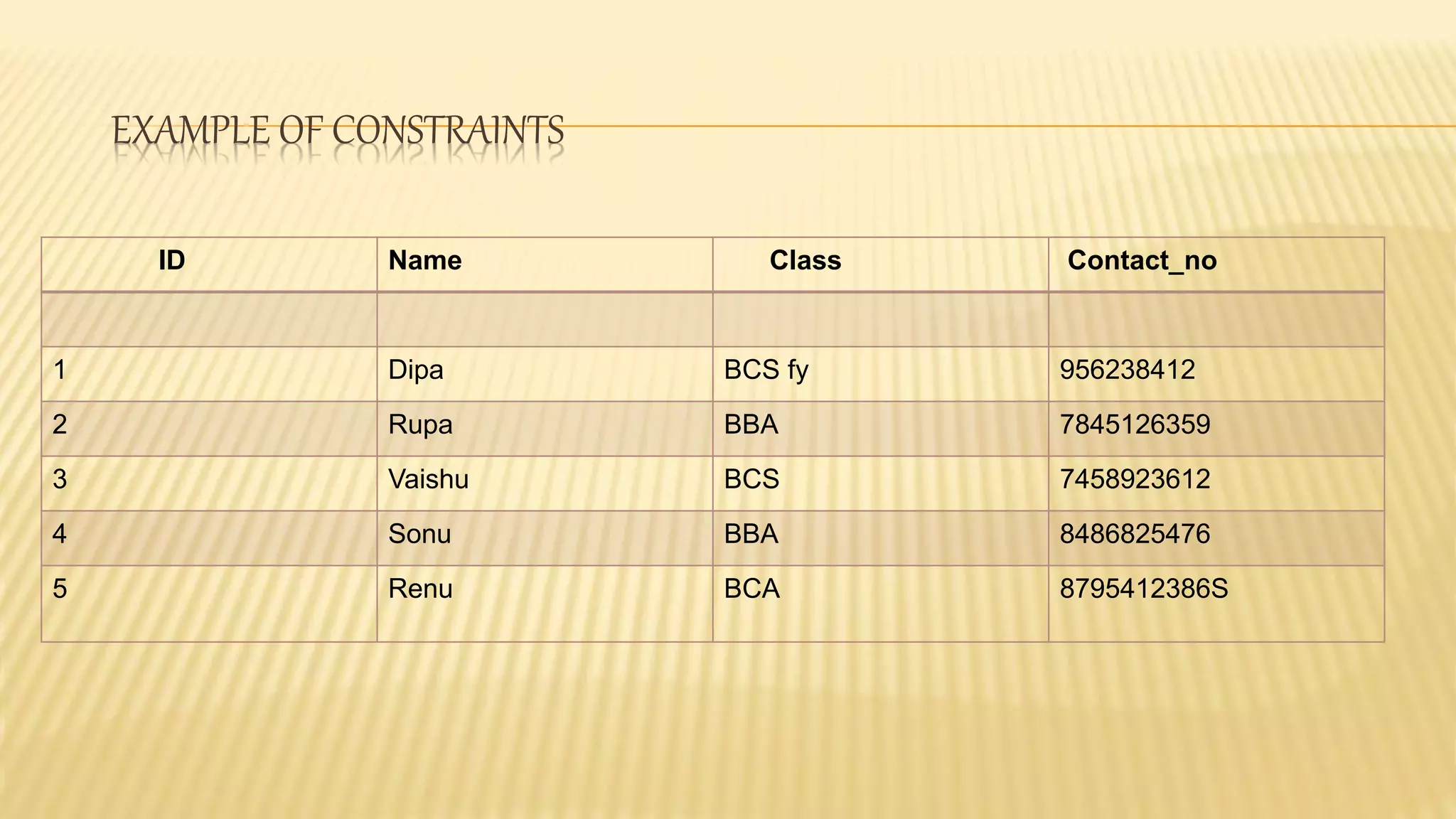 Relational Data Model Pptx Databases Computer Software And