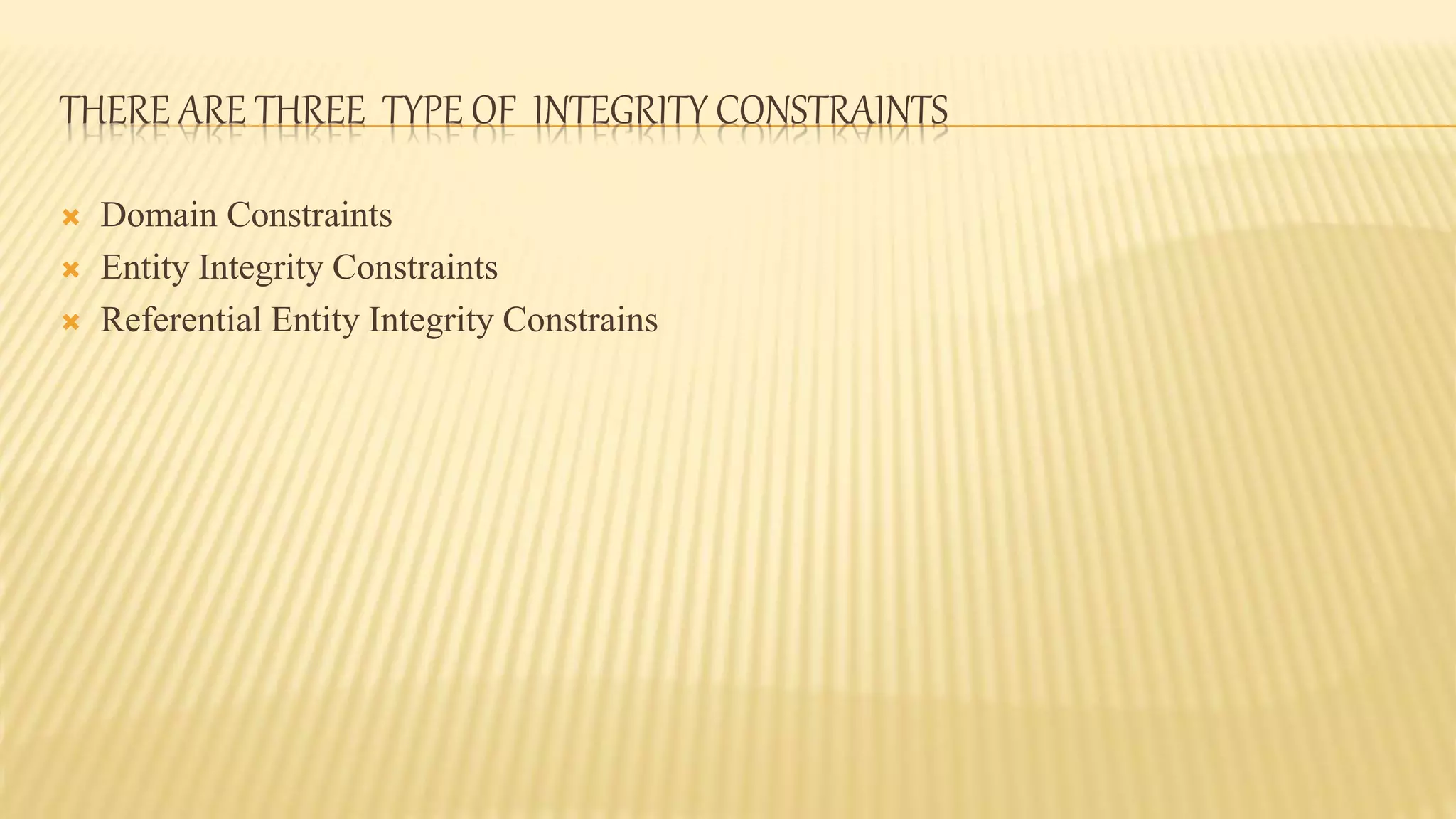 Relational Data Model Pptx Databases Computer Software And