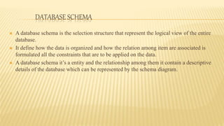 Relational data model | PPTX